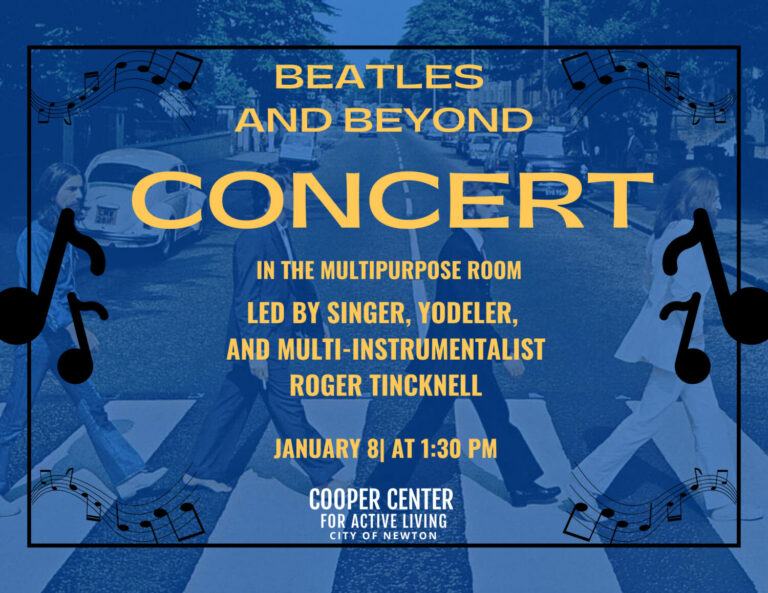 Cooper Center: Beatles and Beyond Concert, Jan. 8 - Fig City News