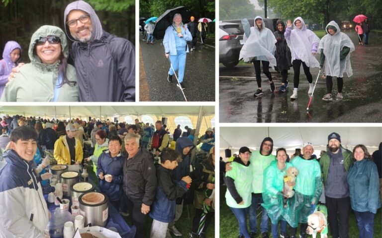 Carroll Center's Walk for Independence prevails over squall - Fig City News