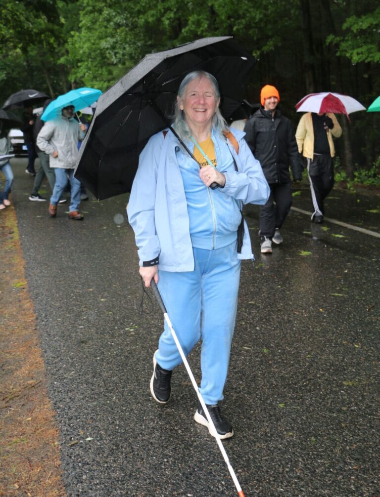 Carroll Center's Walk for Independence prevails over squall - Fig City News